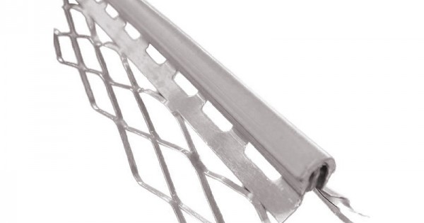 PVC Reinforced Rough Plaster Corner | Alfor Plastik