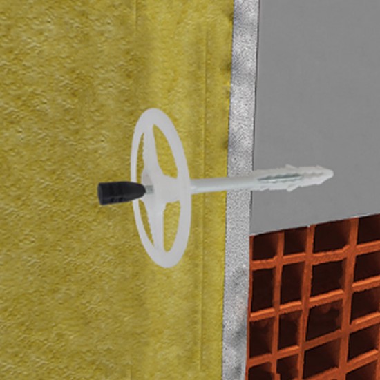 Rockwool Anchor - Metal Nail | Alfor Plastik