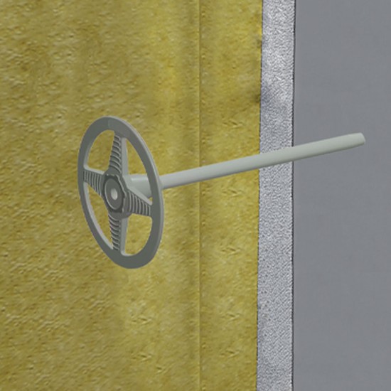 Fireproof Plastic Headed Composite Dowel | Alfor Plastik